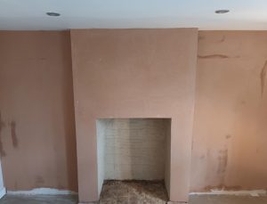 Fireplace Damp Proofing & Lime Plastering - Oxford Case Study