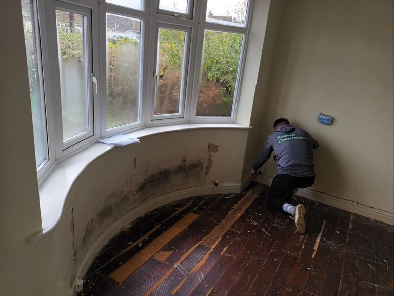 Chemical Damp Proofing - How It's Done | Property Conservation